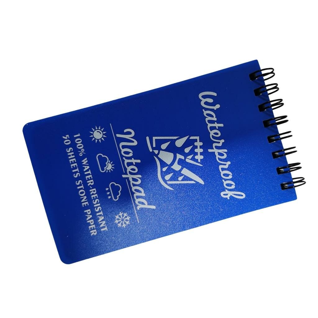 Водонепроницаемый карманный блокнот, Синий