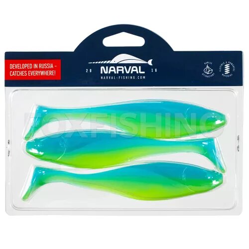 Силиконовая приманка Narval Commander Shad 14cm #016 3шт.
