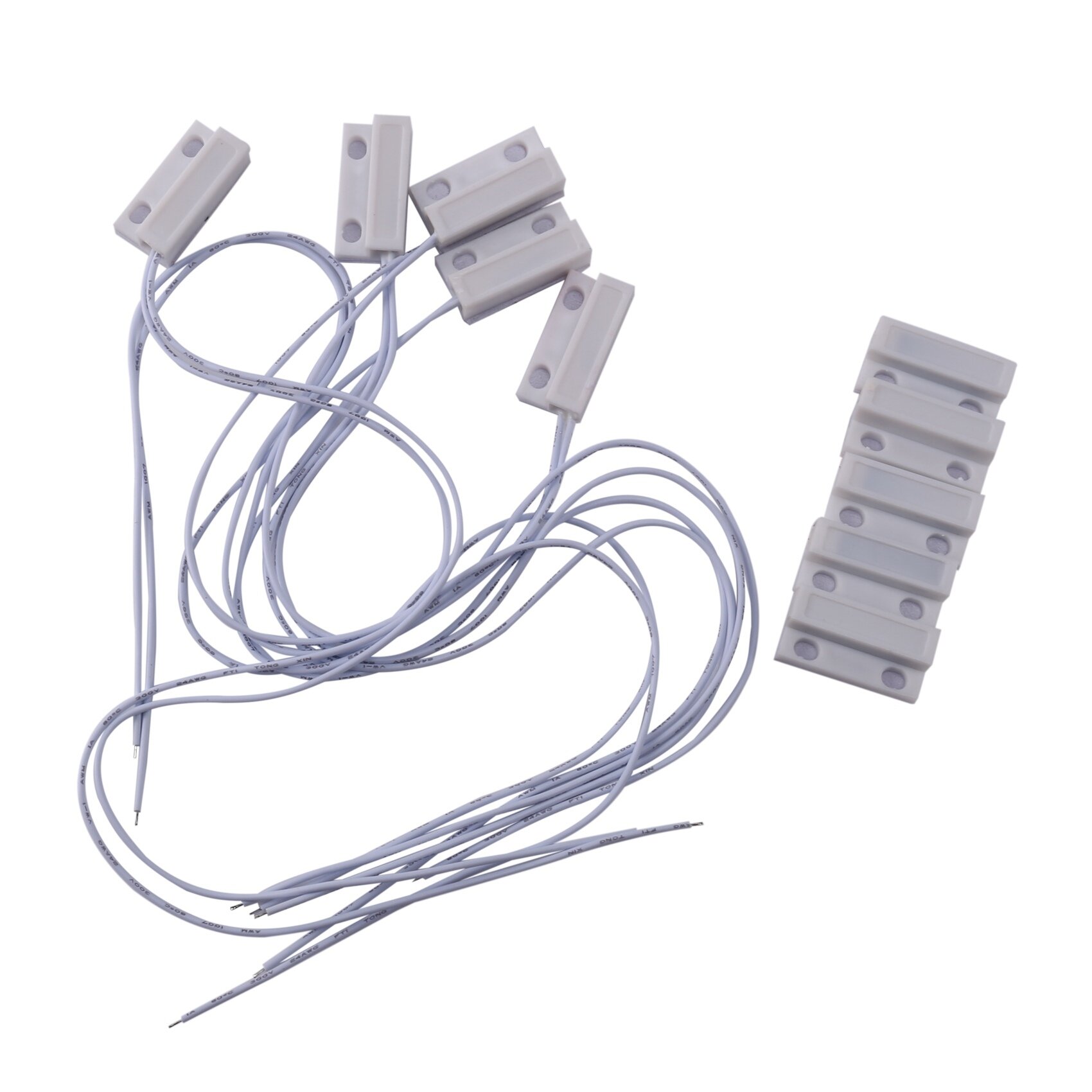 5 шт. -38 проводной датчик двери окна магнитный выключатель