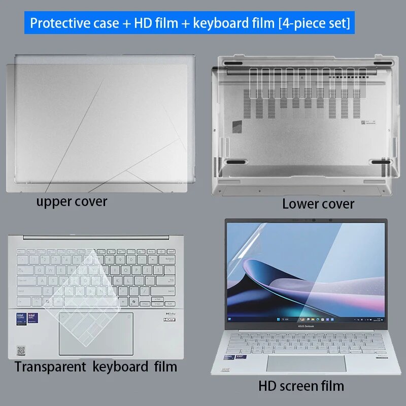 Чехол ASUS Zenbook 14 UX3405C, HD 4-piece set