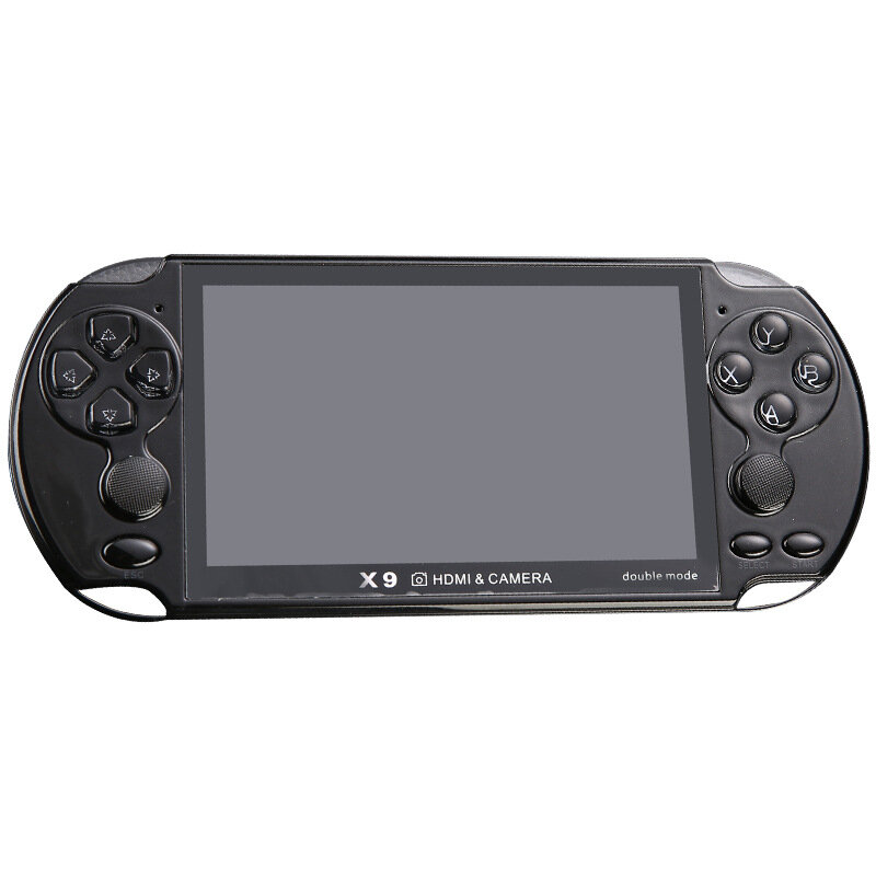 Игровая консоль X9, встроенная камера, 5,1", Full HD, портативная