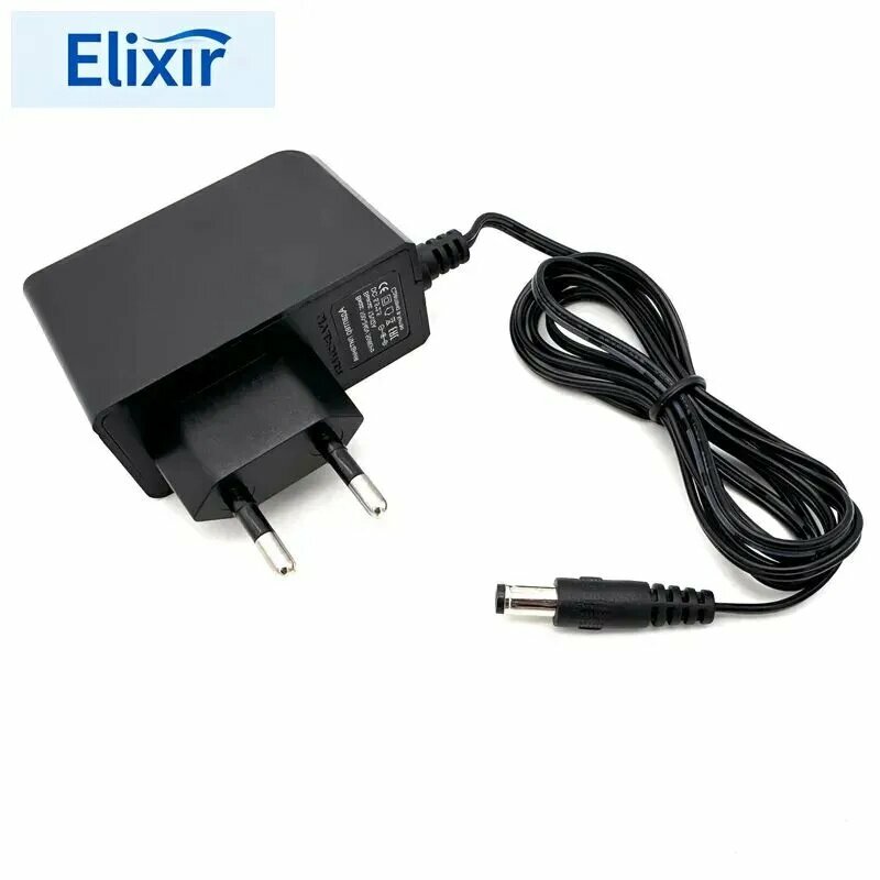 Блок питания, сетевой адаптер 12В 1А (12V / 1A), штекер 5,5х2,5мм,