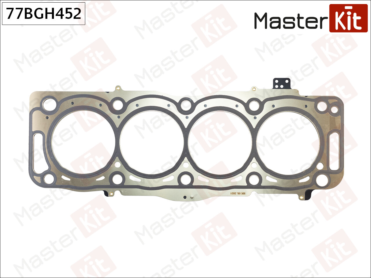 Прокладка ГБЦ CITROEN AHY DW10CE AHZ DW10CD RHC DW10CTED4 RHD DW10CB RHD DW10C MasterKit 77BGH452