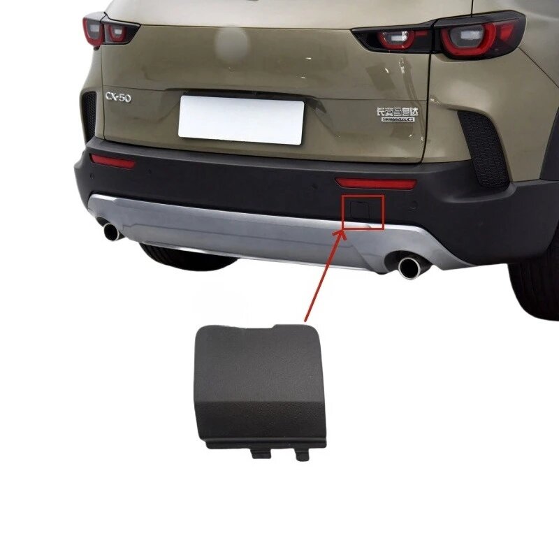 Задний бампер Крышка крюка прицепа Задняя буксировочная крышка для Mazda CX-50 2023-