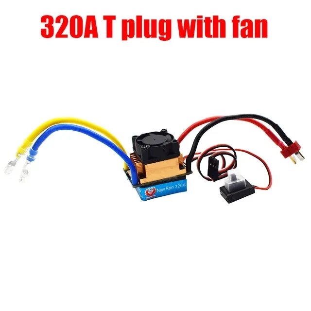 Droyuke RC 160A/320A ESC 380/540 Матовый регулятор скорости двигателя