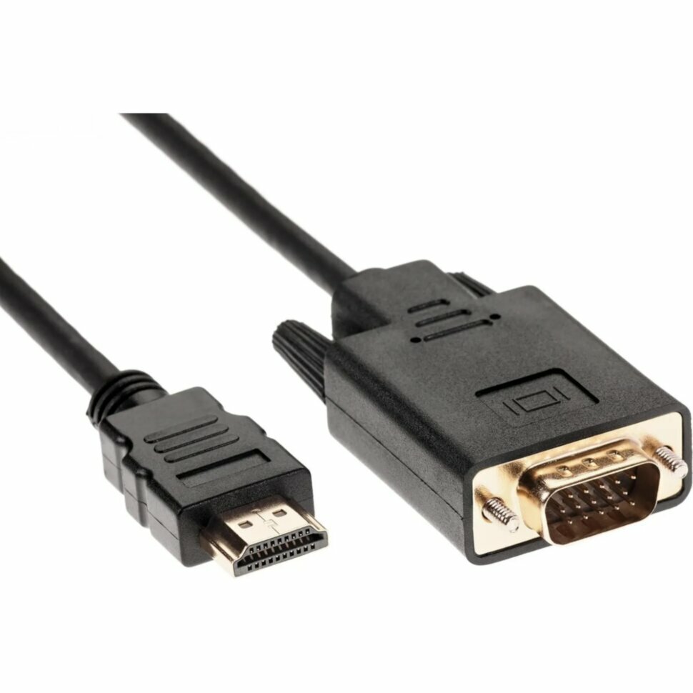 Кабель -переходник HDMI --> VGA_M/M 1,8м VCOM 