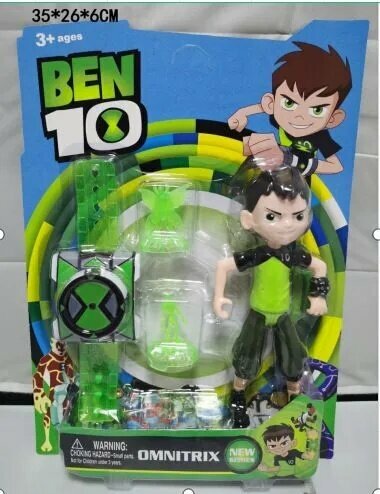 Часы Омнитрикс BEN 10 Оригинал на русском языке + фигурка Бен 10 в подарок