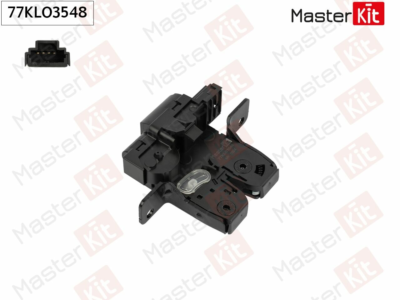 Замок багажника RENAULT MEGANE II LM0/1/SCENIC II JM0/1 2003 - - MasterKit 77KLO3548