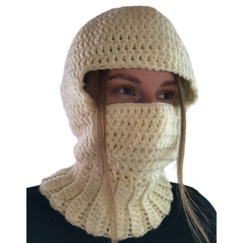 Балаклава-шапка «Призрак» для Хэллоуина, Белый