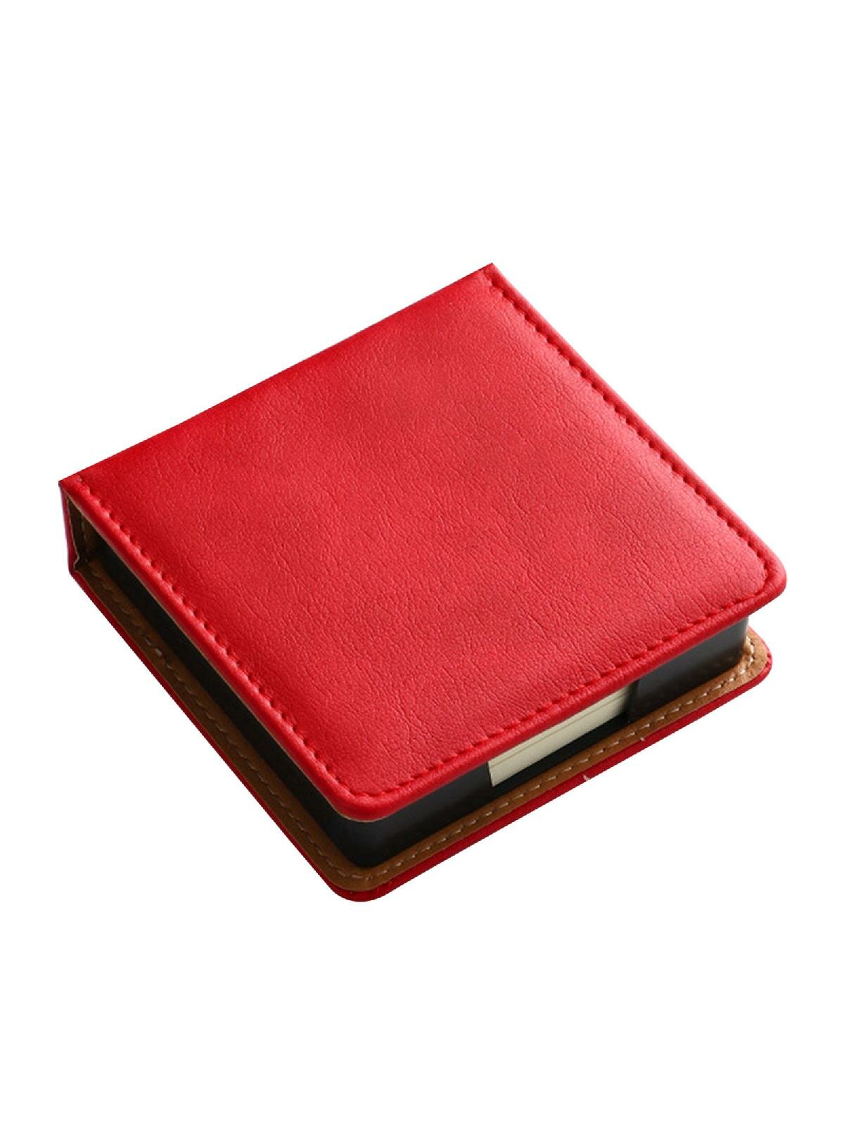 Модная коробка-органайзер для заметок, диспенсер для кожаных блокнотов, настольный органайзер