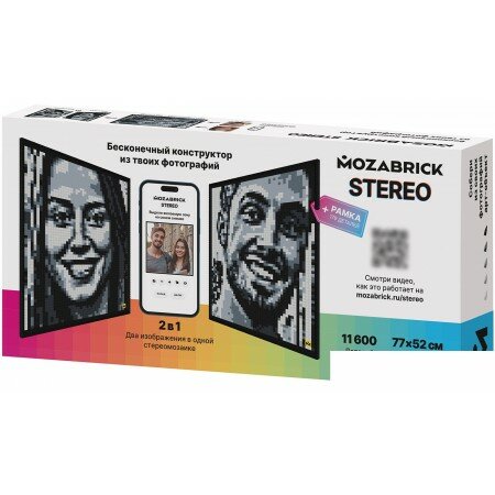 Mozabrick Фото-конструктор. Набор Stereo 60011