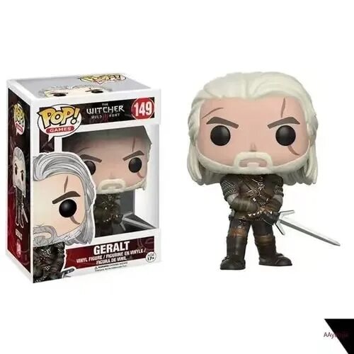 Фигурка-игрушка POP MARK Gerald 149 /Ведьмак 3, Геральт the witcher 3