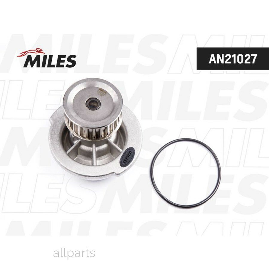 MILES AN21027 Насос водяной OPEL ASTRA F/G/VECTRA B/ZAFIRA 1.4/1.6 16V >05