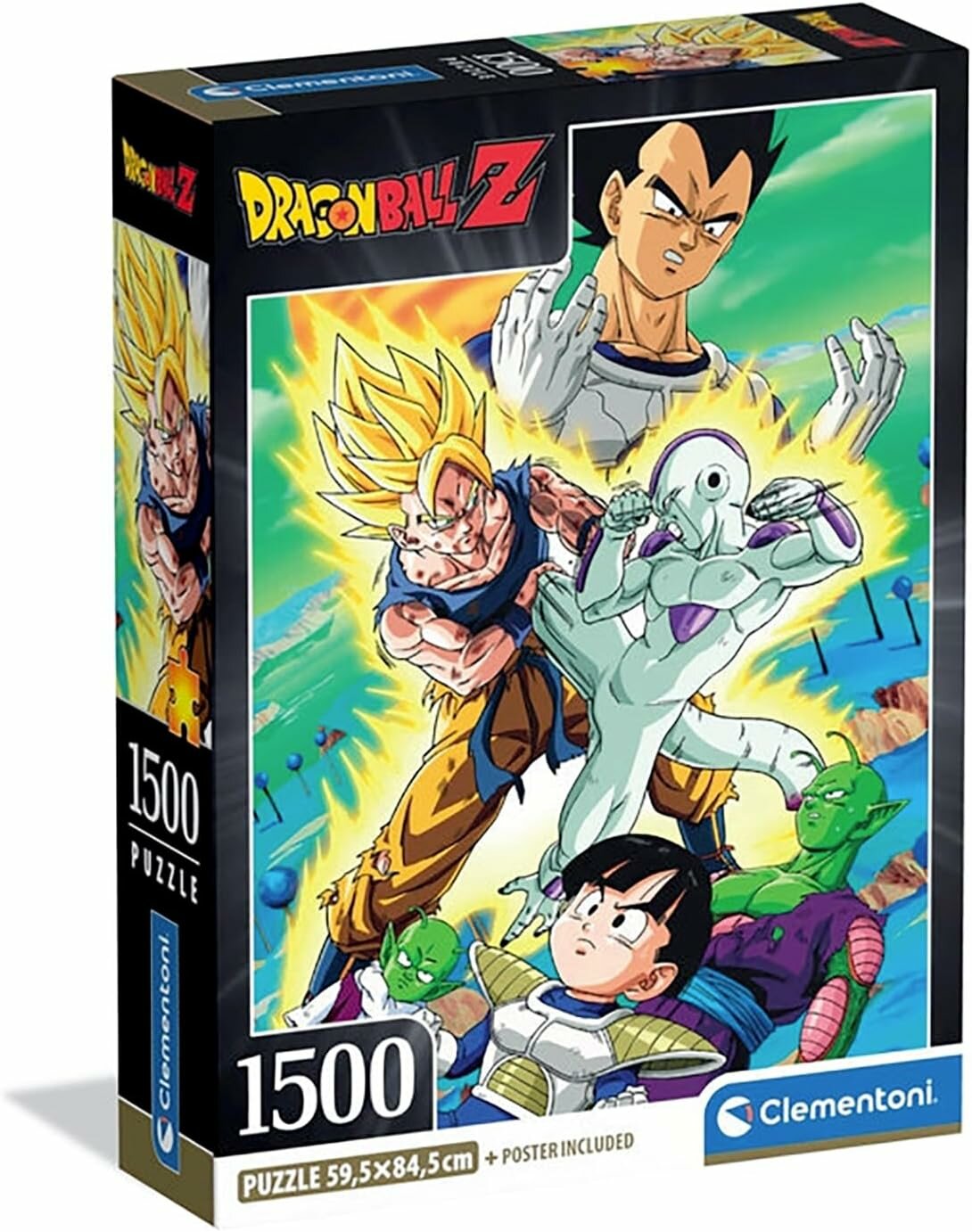 Пазл для взрослых Clementoni 1500 деталей, элементов: Dragon Ball