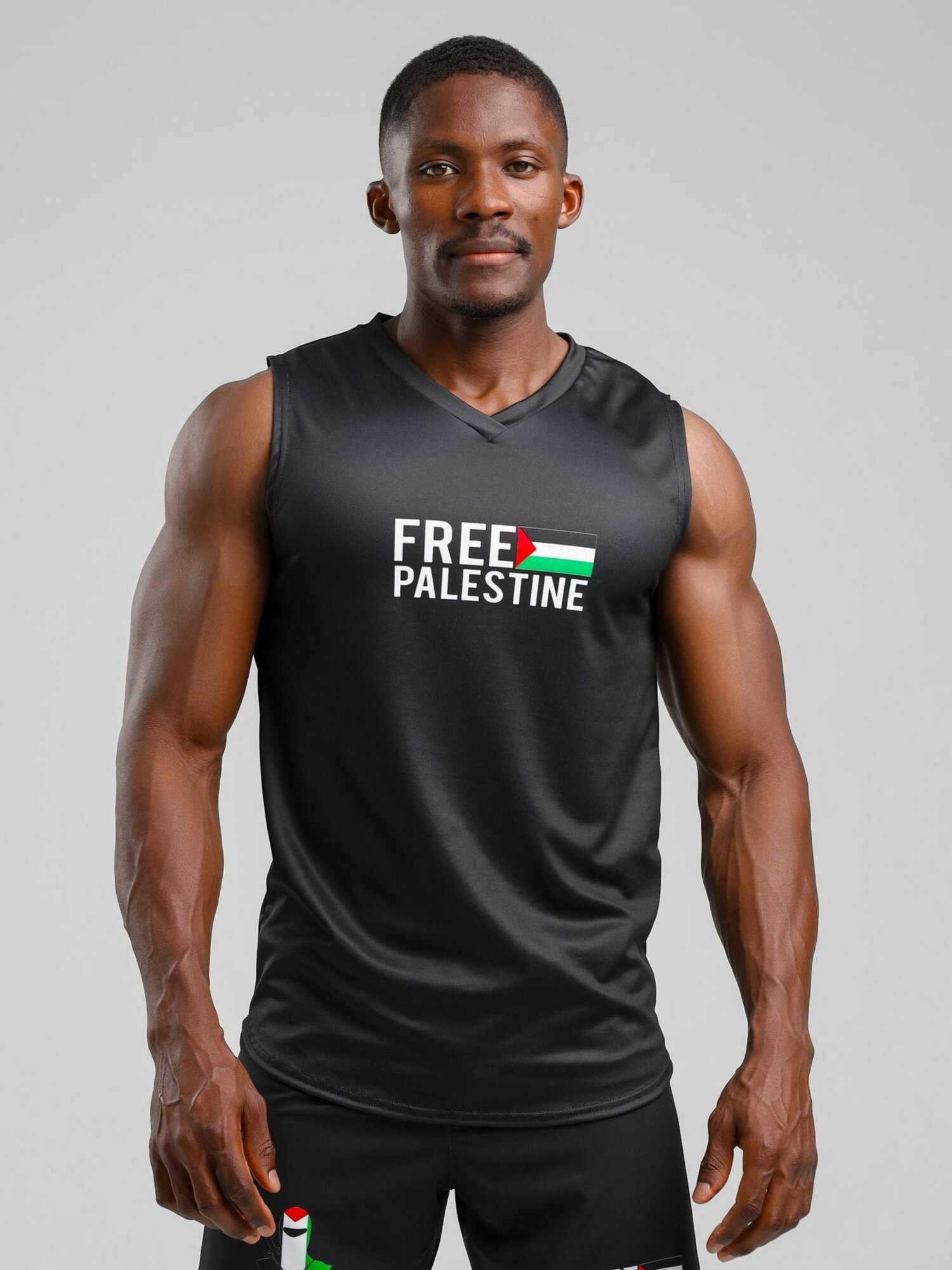 Майка спортивная V-NECK