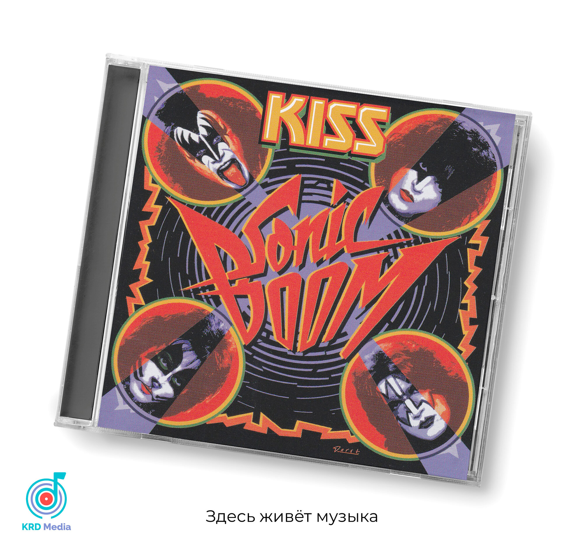 Kiss - Sonic Boom, 2009, 20-page, CD-Аудио