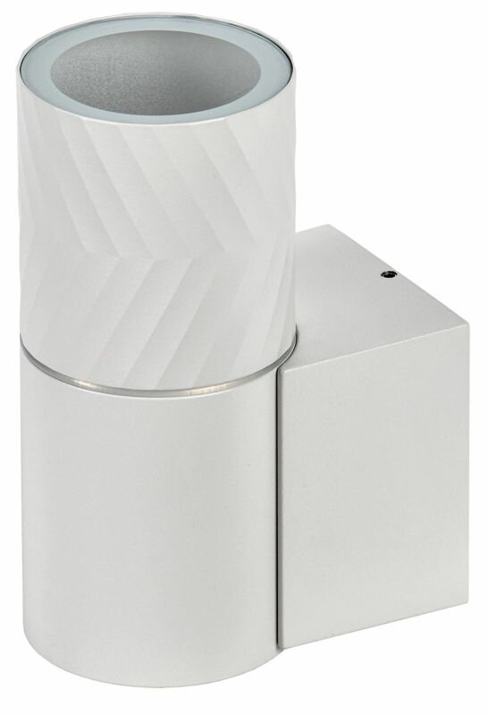 Светильник 5107 GU10 IP65 уличный настенный бел. IEK LT-UBU0-5107-GU10-1-K01
