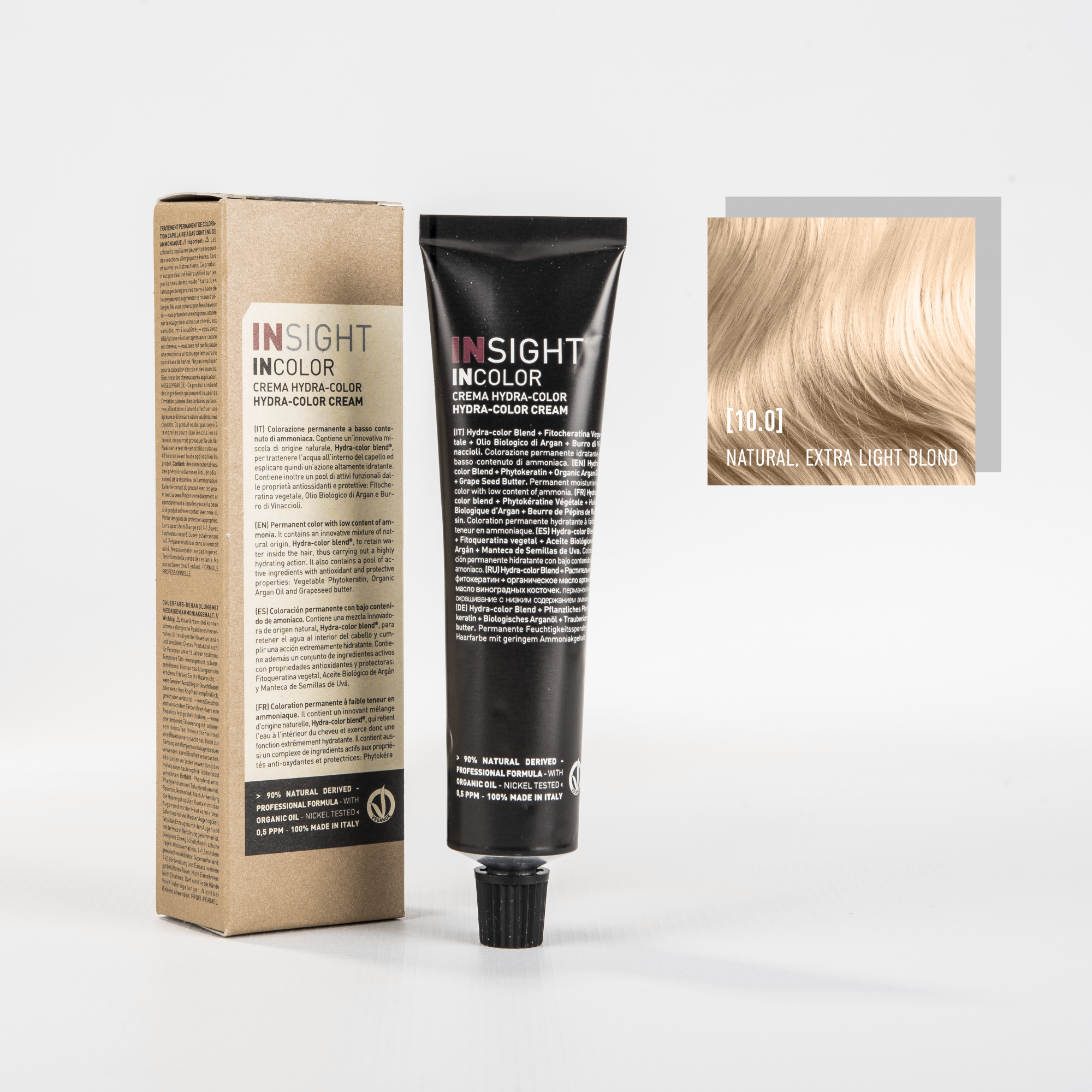 10.0 супер светлый блондин натур. NATURAL EXTRA LIGHT BLOND (100мл.)