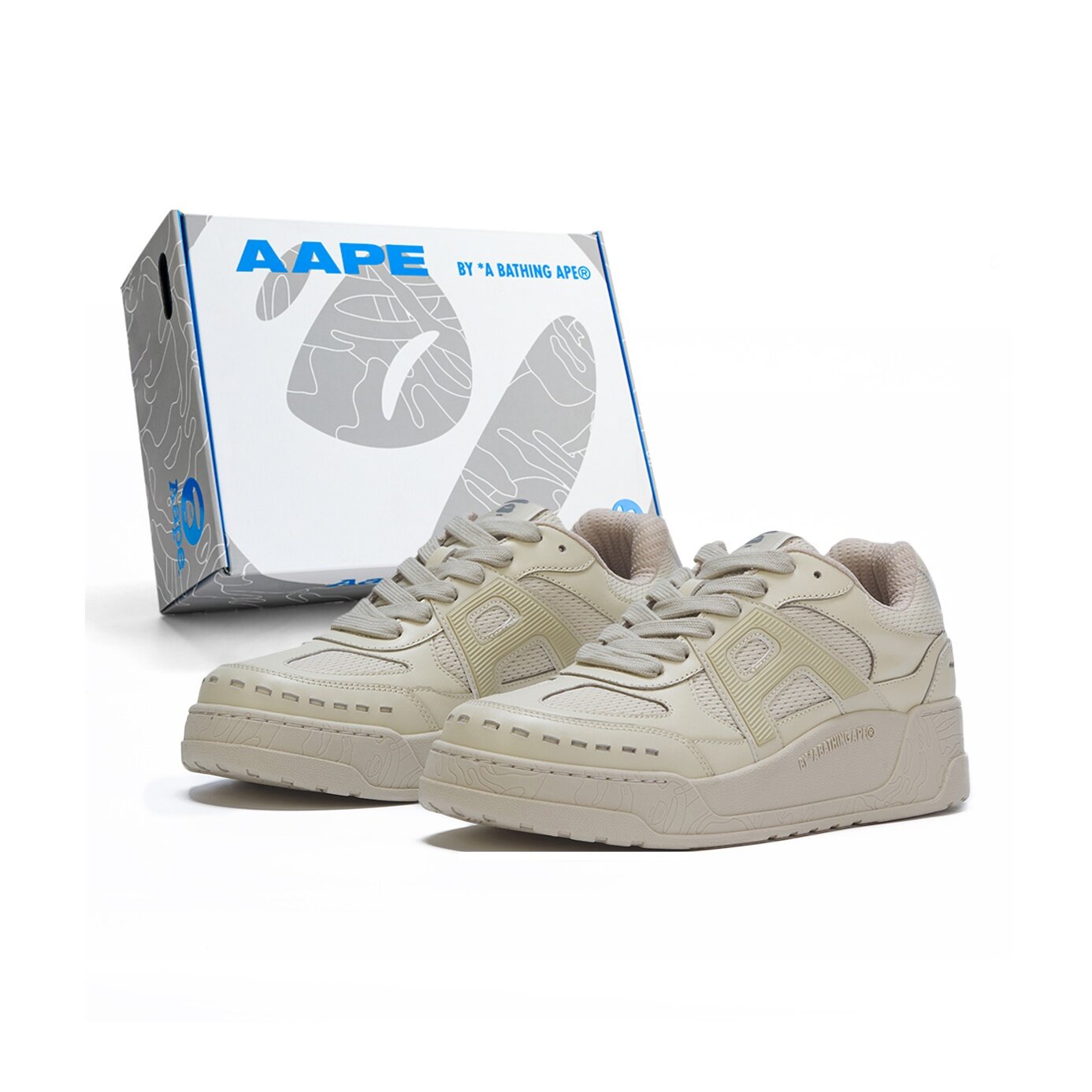 Кроссовки AAPE BY A BATHING APE Block