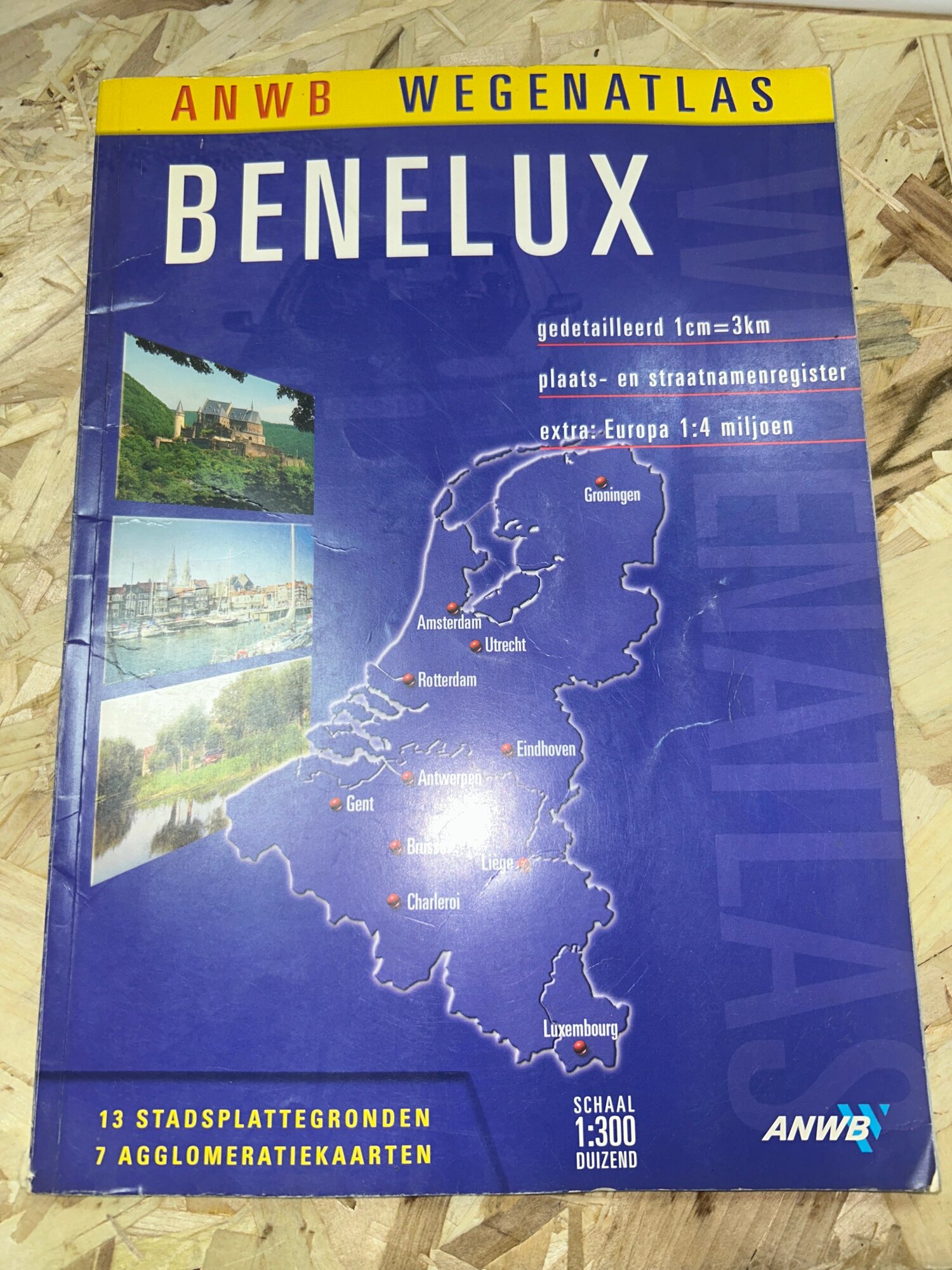 ANWB Wegenatlas. Benelux