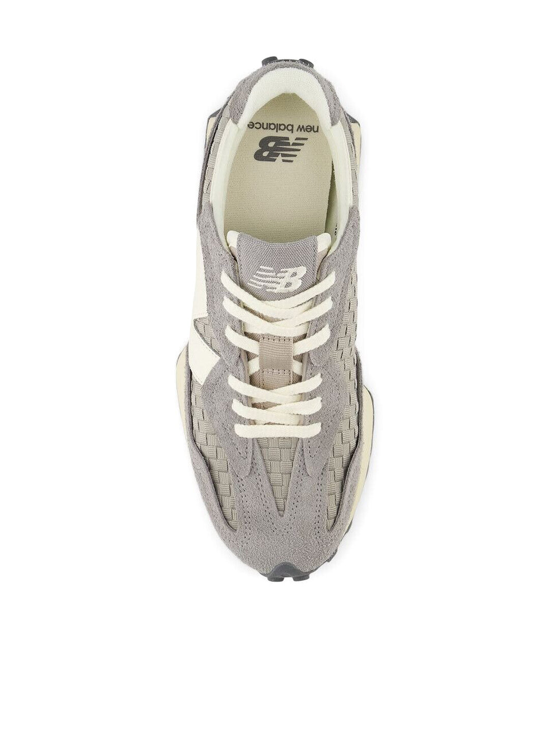 Кроссовки New Balance 327, размер 6 US, серый/белый — фото 1
