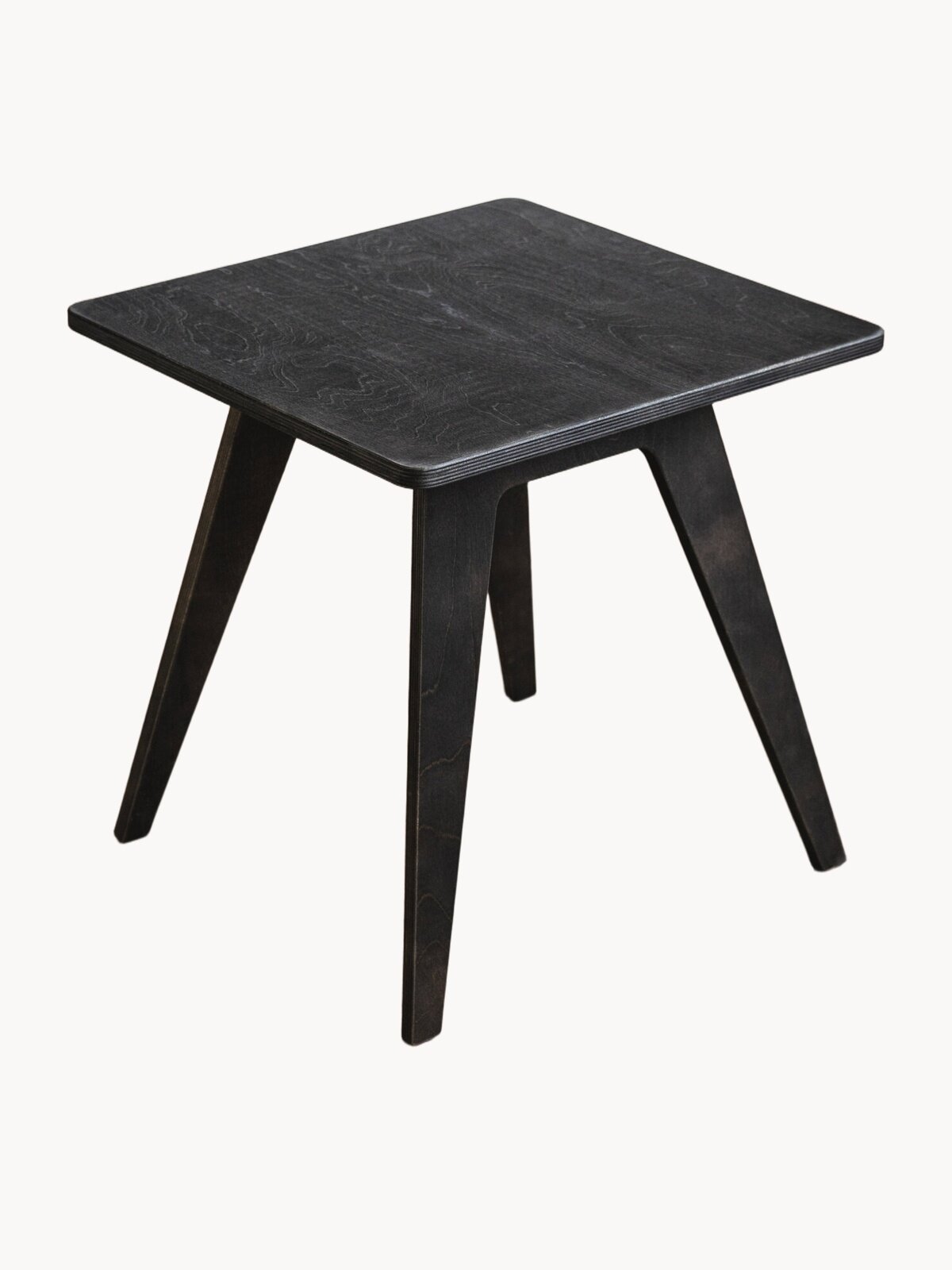 Стол садовый деревянный, для дома, дачи и сада, Glider, 50х50 см цвет черный