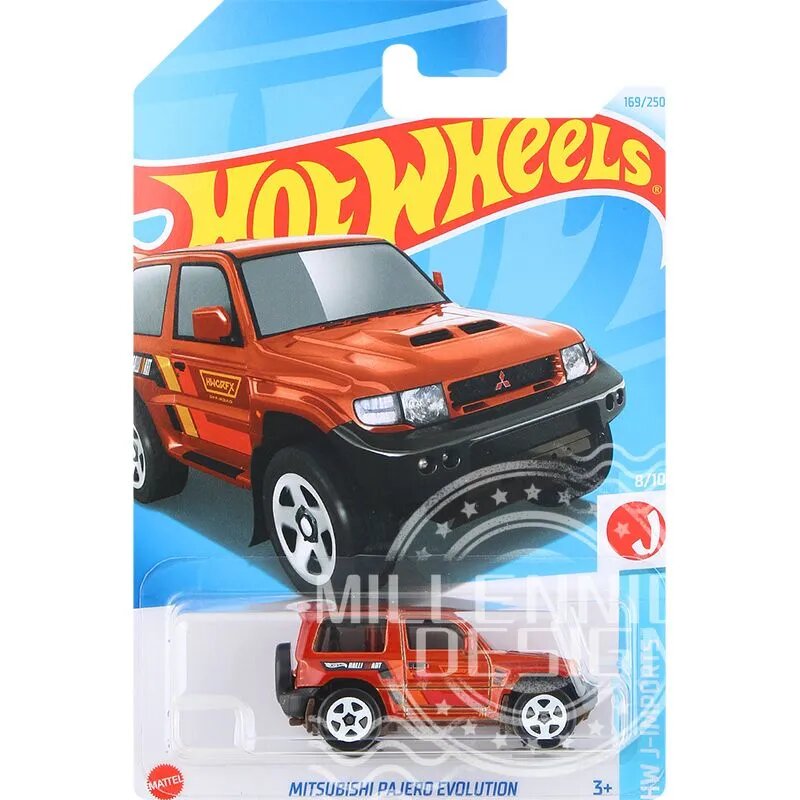 Hot Wheels Mitsubishi Pajero Литая модель 1:64, Игрушечный автомобиль(Мицубиси Паджеро)
