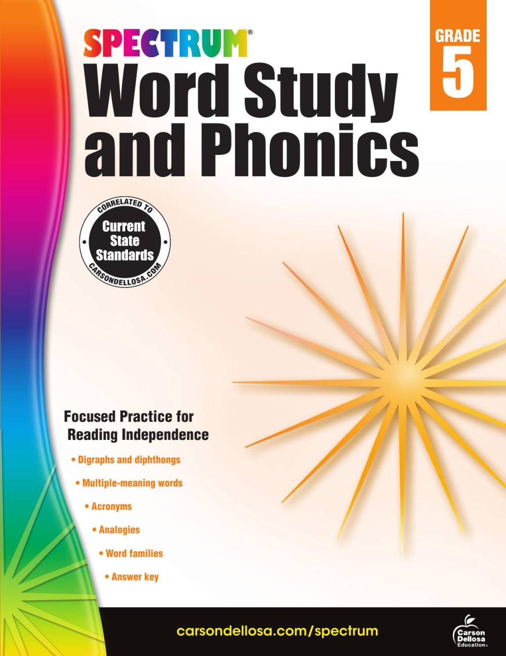 Word Study and Phonics 5 Reprinted books