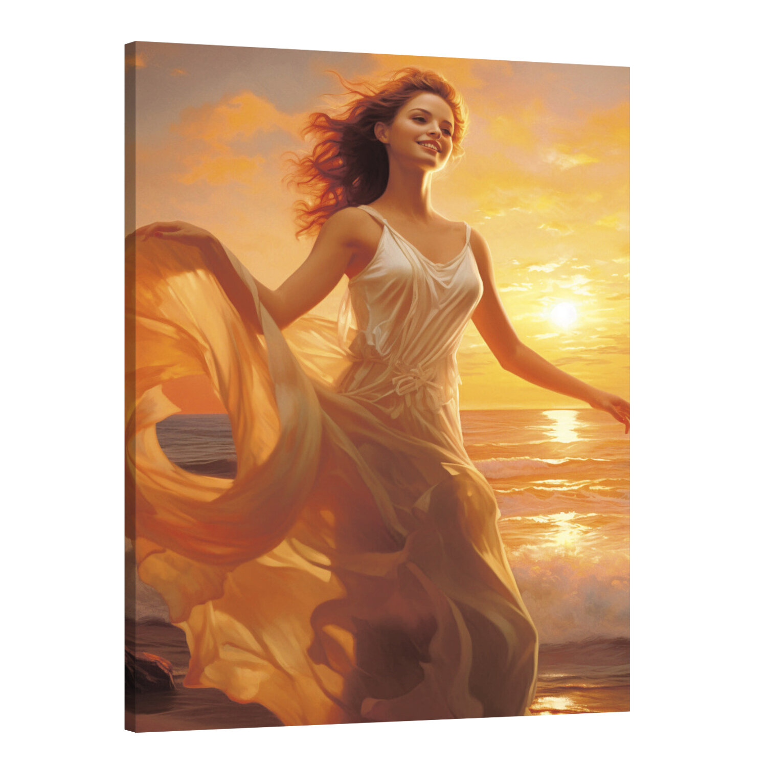 Интерьерная картина 50х70 "Береговая радость"