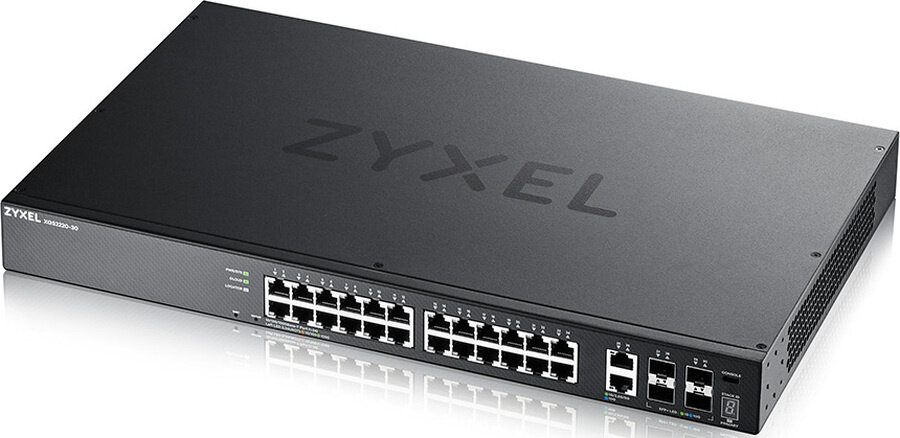Коммутатор Zyxel NebulaFlex Pro XGS2220-30 XGS2220-30-EU0101F 100Мбит/с 1Гбит/с 10Гбит/с 4SFP 4SFP+