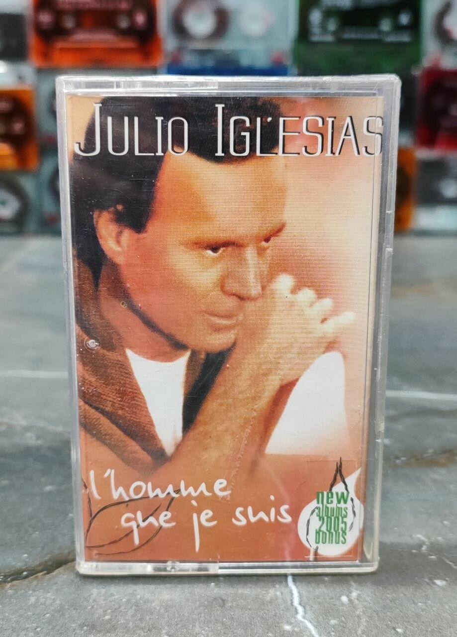 Julio Iglesias L'homme Que Je Suis, аудиокассета, кассета (МС), 2005, .