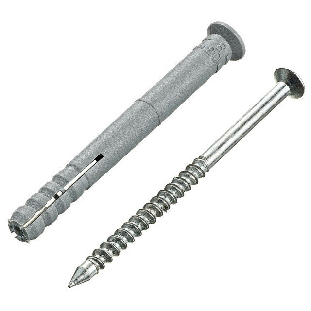 Дюбель-гвоздь TECH-KREP с потайной манжетой 8х80мм 10шт