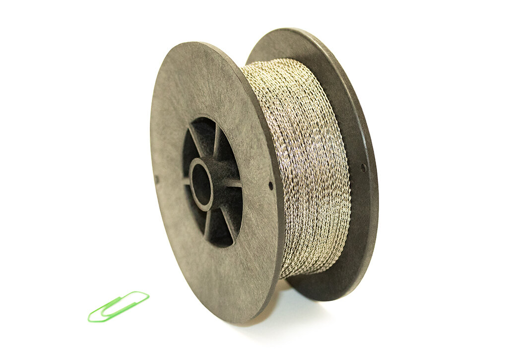 Проволока витая диаметр - 0,5 мм для пломб, в катушке 300 метров