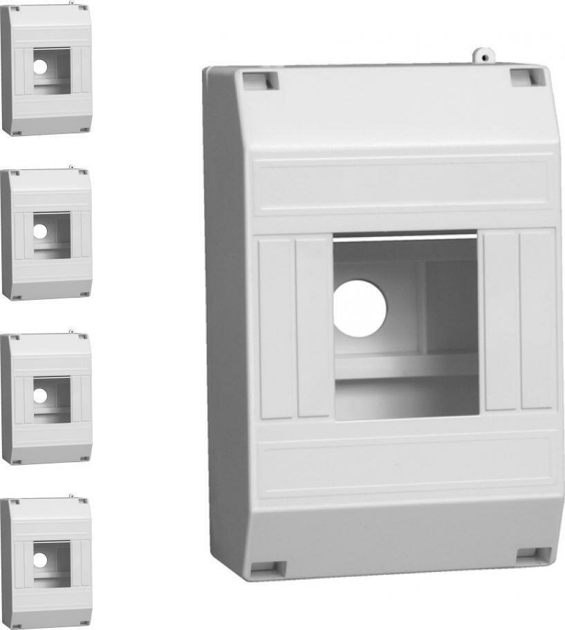 Бокс навесной IEK КМПн 4 модуля IP20 (комплект из 4 шт)