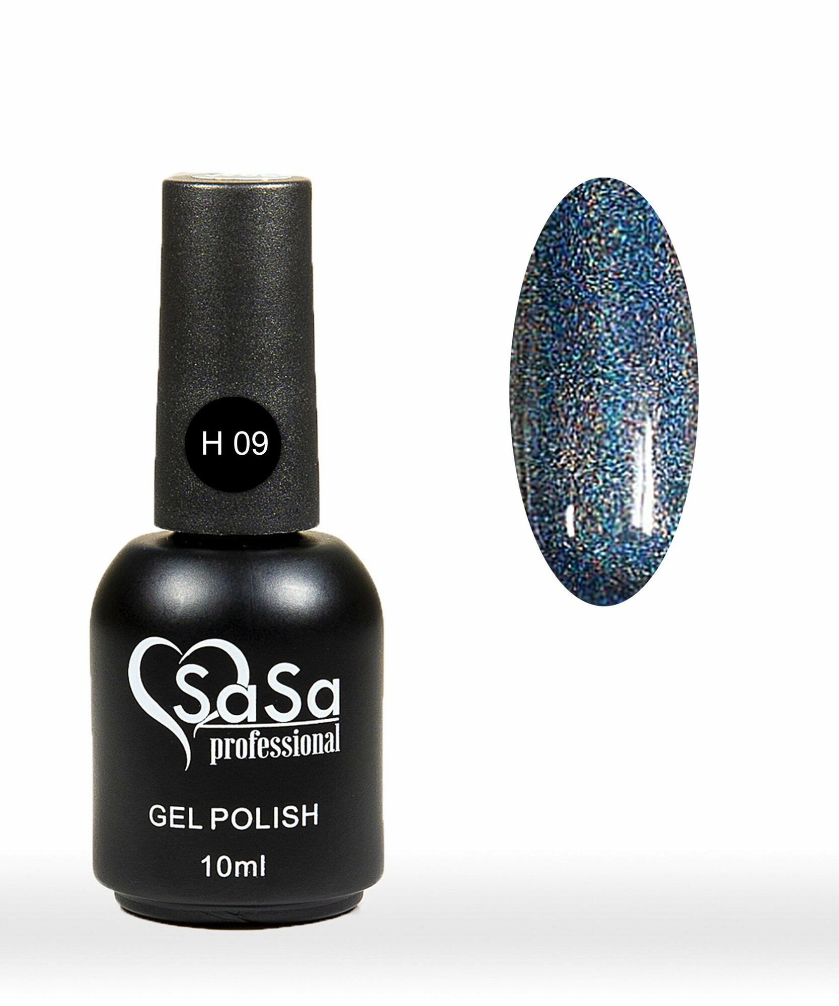 SaSa Гель-лак Gologram H09, 10 ml