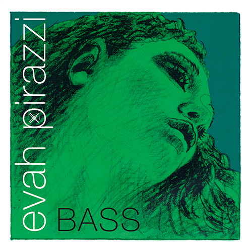 Double bass string set Evah Pirazzi Orchestra 449020 - Synthetic strings with warm, dark, round and powerful sound, hard tension.