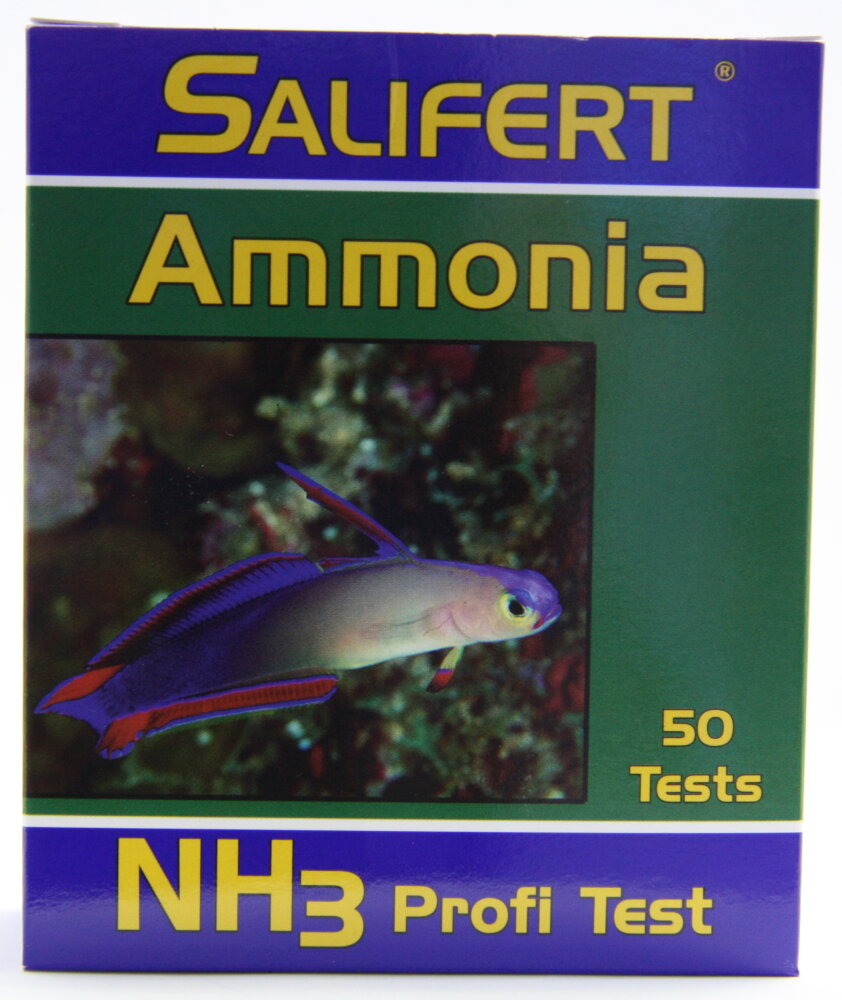 Тест на аммоний для морской и пресной воды - Salifert Ammonia (NH₄) Profi-Test, 50 измерений