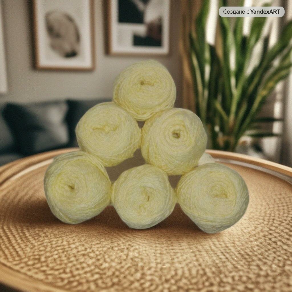 "Кавказская пряжа" - 6 мотков по 40 гр, длина нити 70 метров