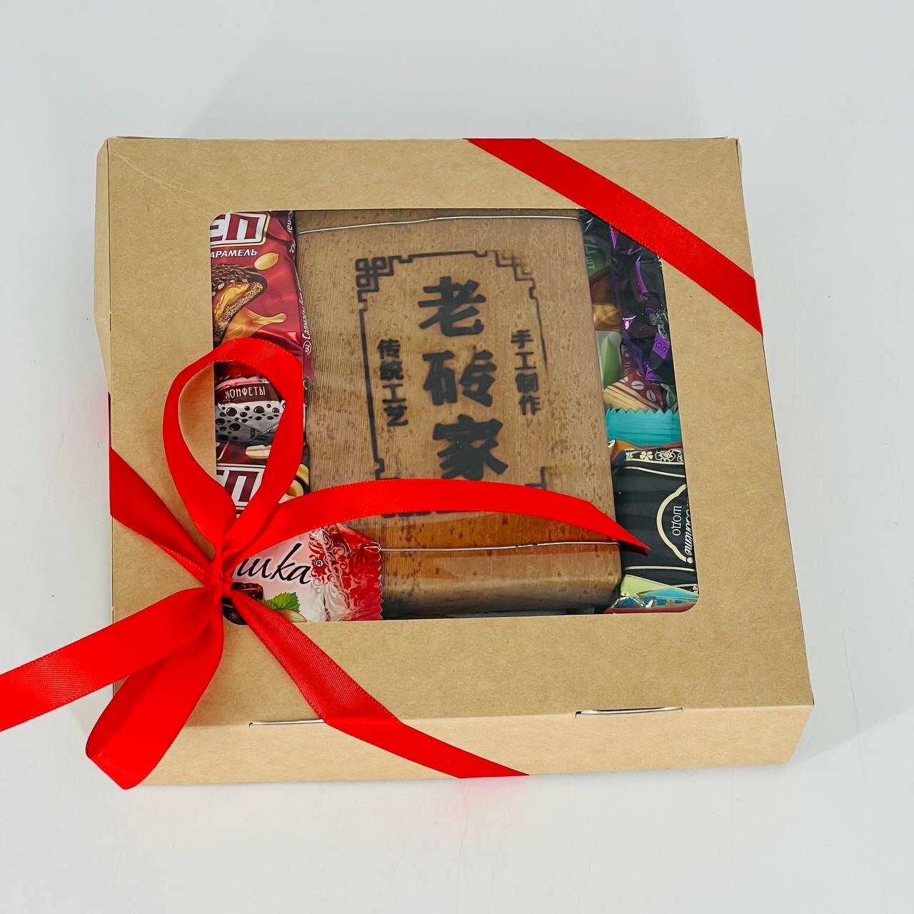 Сладкий подарок ко дню всех влюбленных и 8 марта, букет из конфет