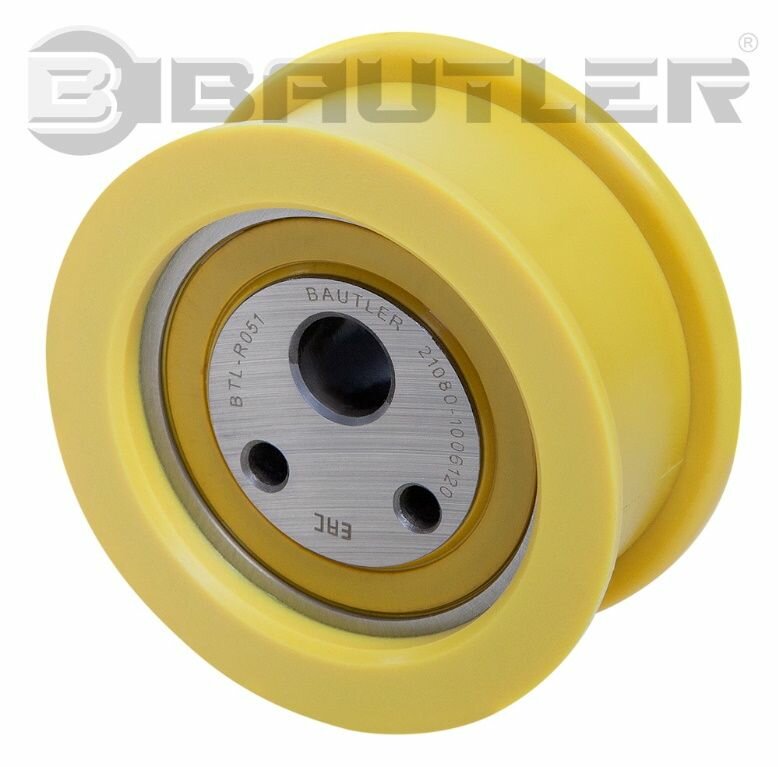 Ролик натяжной ГРМ для ВАЗ 2108-2115, 1117-19 Калина, 2170-72 Приора, 2190-94 Гранта, LADA Kalina, Priora, Granta (8 кл. дв.) н/о пластик арт BTLR051