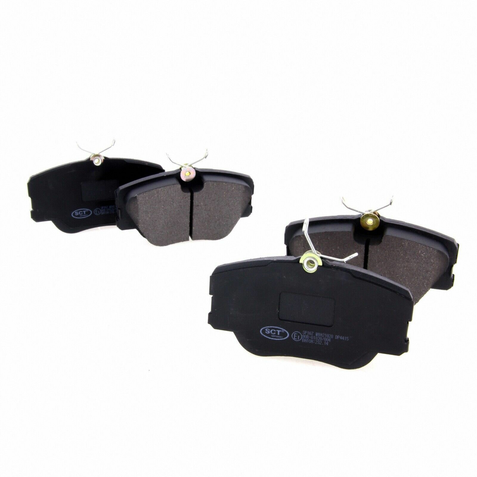 Колодки тормозные передние для Mercedes-Benz 190 (W201), (W124), (W126) комплект 4 шт. арт SP167