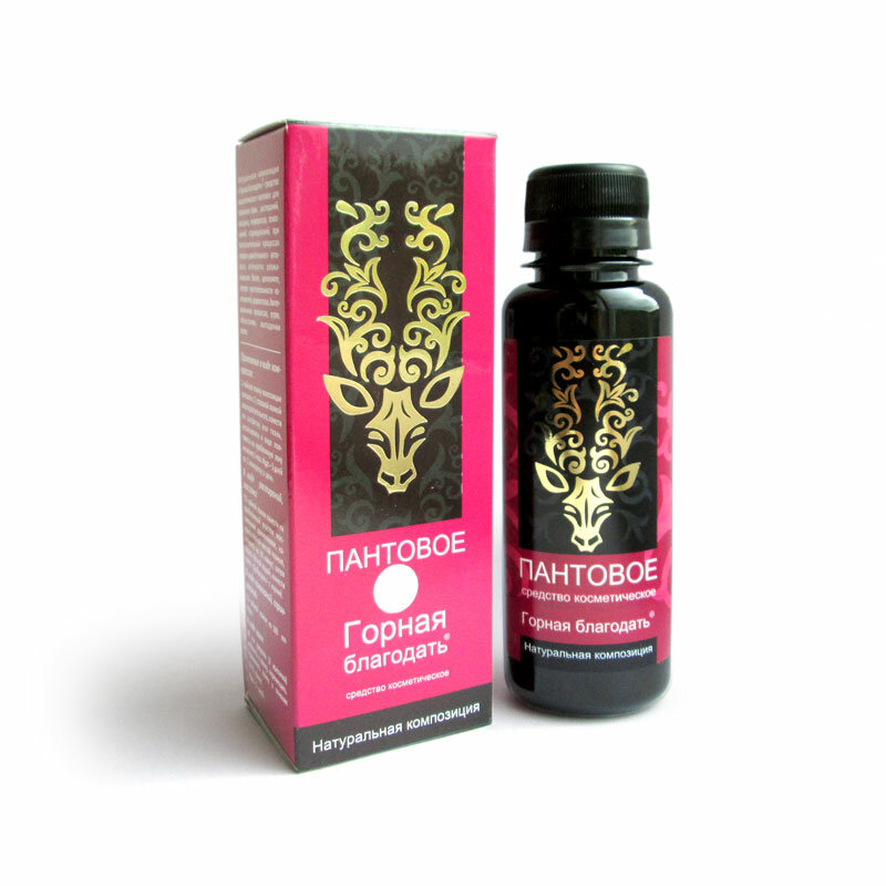 Раствор Горная благодать пантовое "Натуральная композиция", 100 мл
