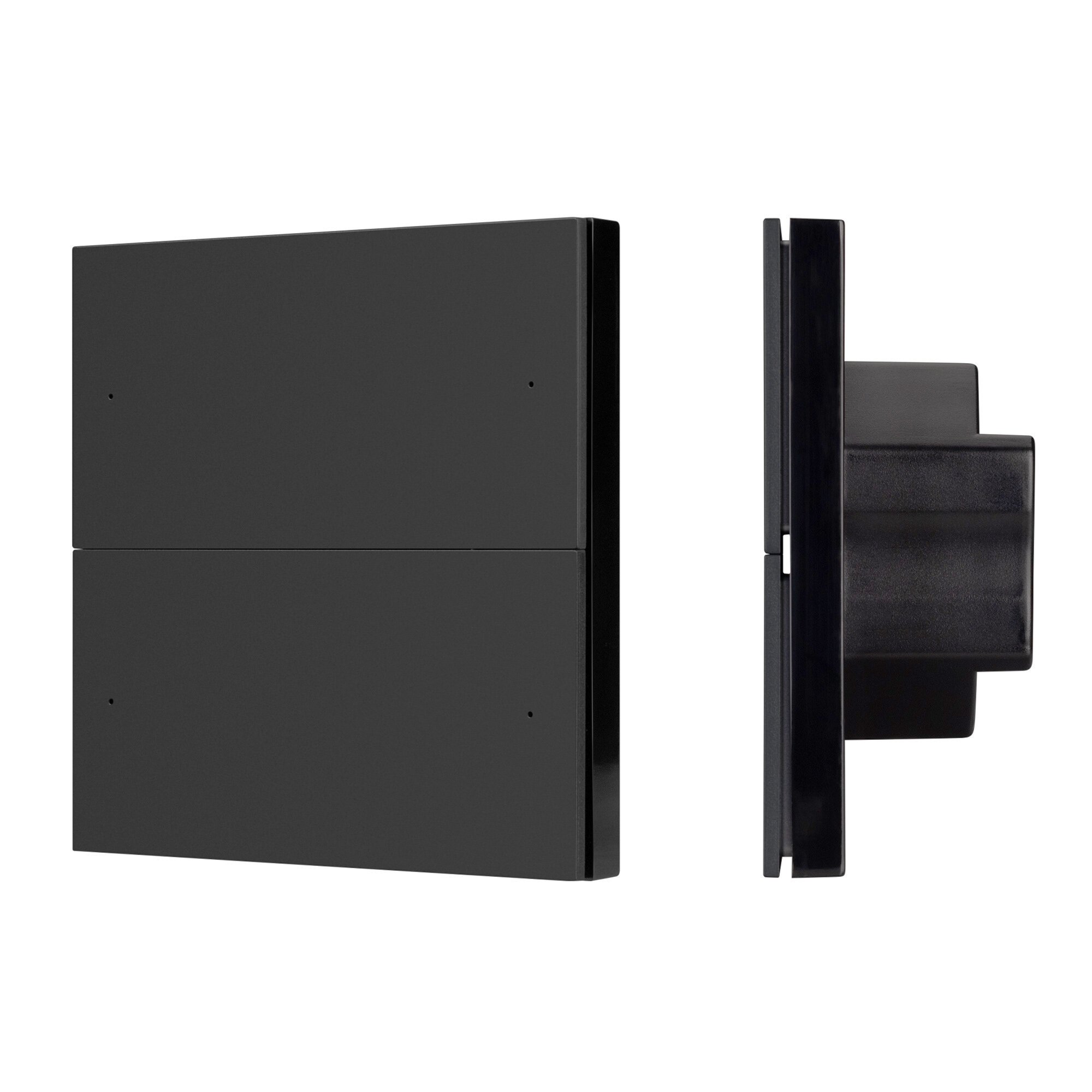 Панель управления Arlight INTELLIGENT ARLIGHT Кнопочная панель SMART DALI-301-22-4K-D2-IN Black (BUS, Frameless) (IARL, IP20 Пластик, 5 лет)