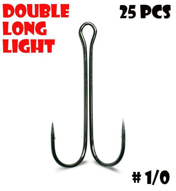 Двойник Vido-Craft VD-087 BN Черный никель (Double Long Light) #1/0
