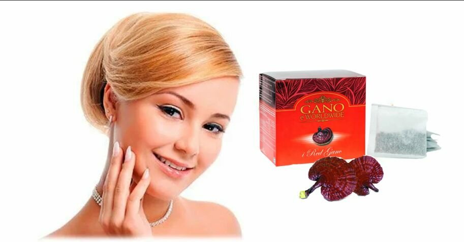 Чай в пакетиках с Грибом Рейши при атопическом дерматите I Red Gano 20 штук