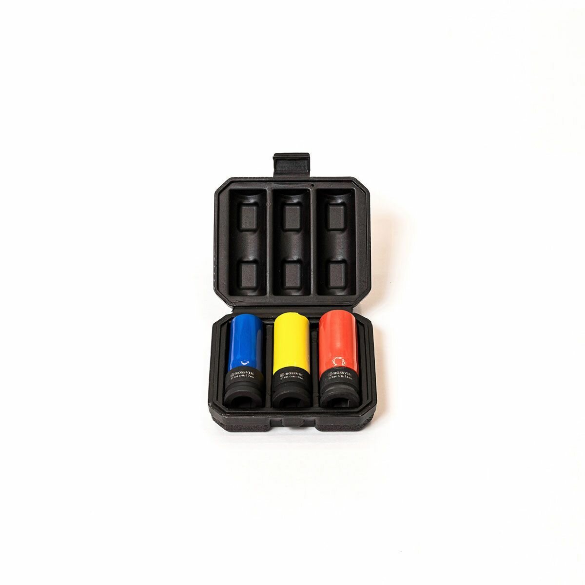 Набор головок ударных глубоких тонкостенных 1/2", 17,19,21мм Rossvik ST134