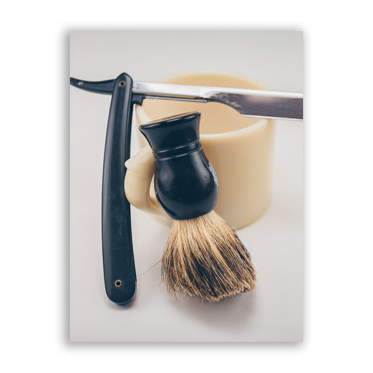 Постер, плакат на бумаге / Для Барбершопа / Размер 30 x 40 см