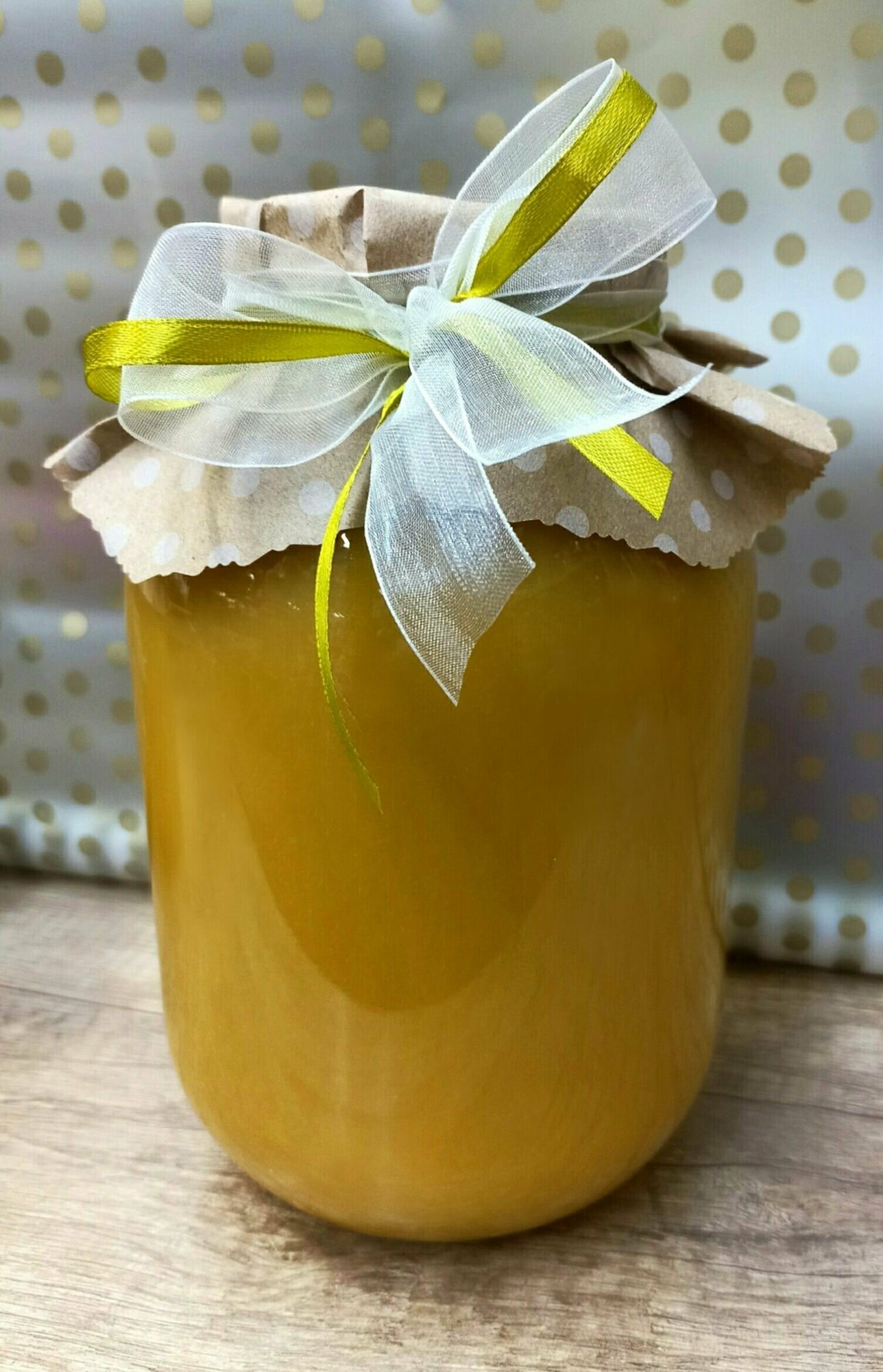 Подсолнечниковый мёд натуральный, без добавок. Банка 1,400 кг/1 литр.