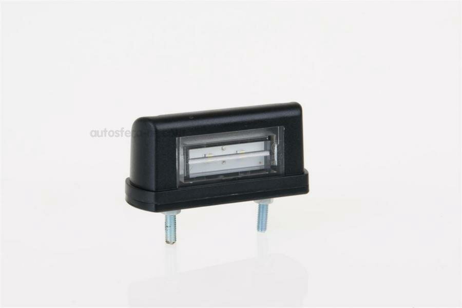 FRISTOM FT016LED фонарь освещения номерного знака! малая трапец. LED 12-36V 83x40x30мм с кабелем300mm\