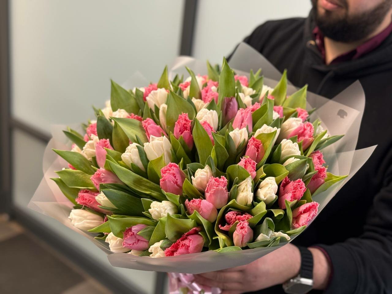 Тюльпаны микс 35 шт